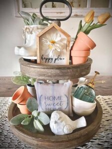 29 Easy Spring Tray Decor Ideas To Refresh Your Space