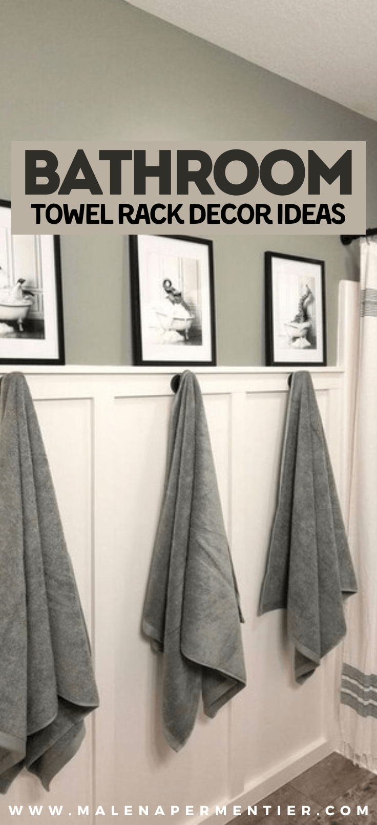 26 Bathroom Towel Rack Ideas That Look Stylish and Save Space
