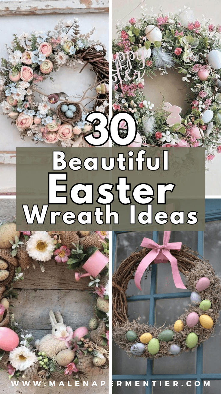 Easter Door Decor Ideas: 30 Stunning Wreaths For Spring