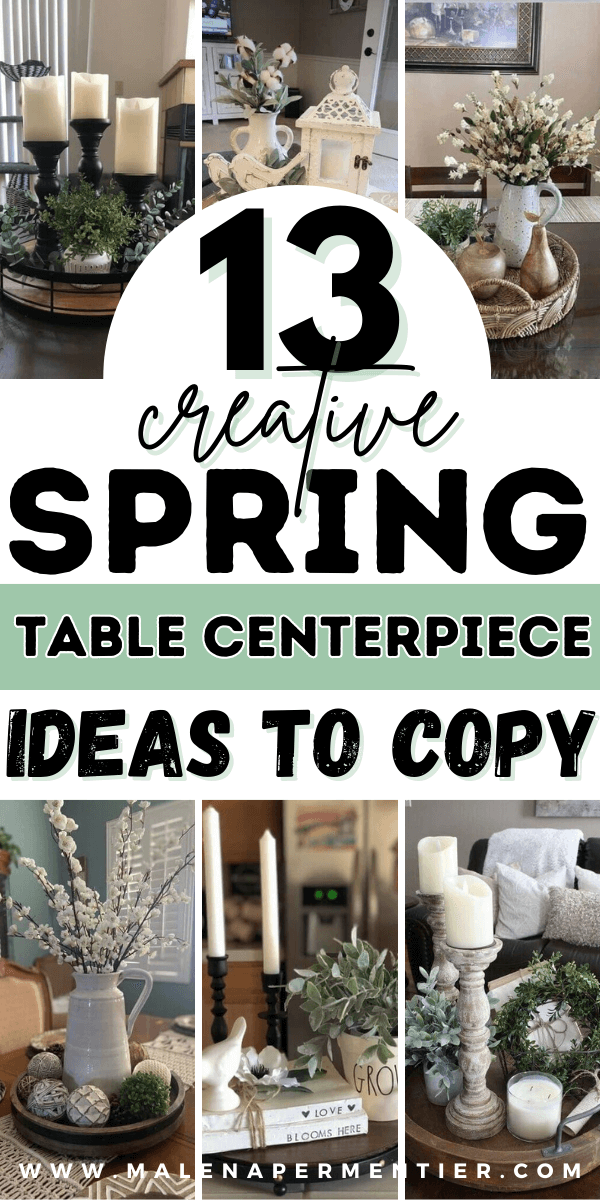 13 Gorgeous Spring Table Centerpiece Ideas To Copy Now