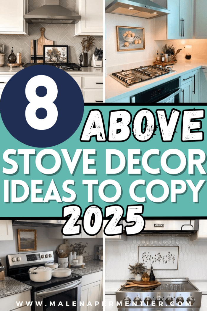 8 Top Of Stove Decor Ideas That Are Practical & Cute