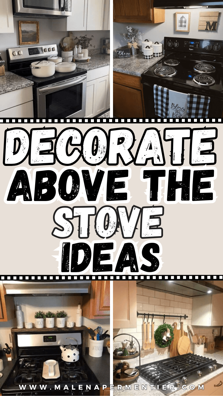 8 Top Of Stove Decor Ideas That Are Practical & Cute