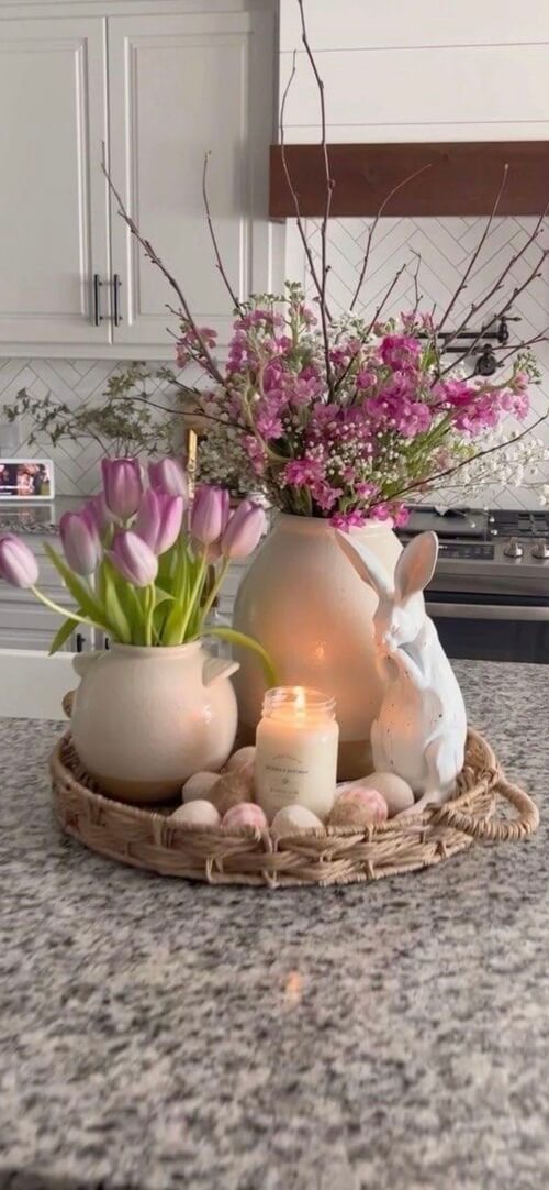 11 Easter Kitchen Decor Ideas With Rustic Farmhouse Charm