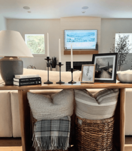 21 Genius Sofa Table Decor Ideas For Behind The Couch