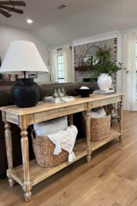 21 Genius Sofa Table Decor Ideas For Behind The Couch