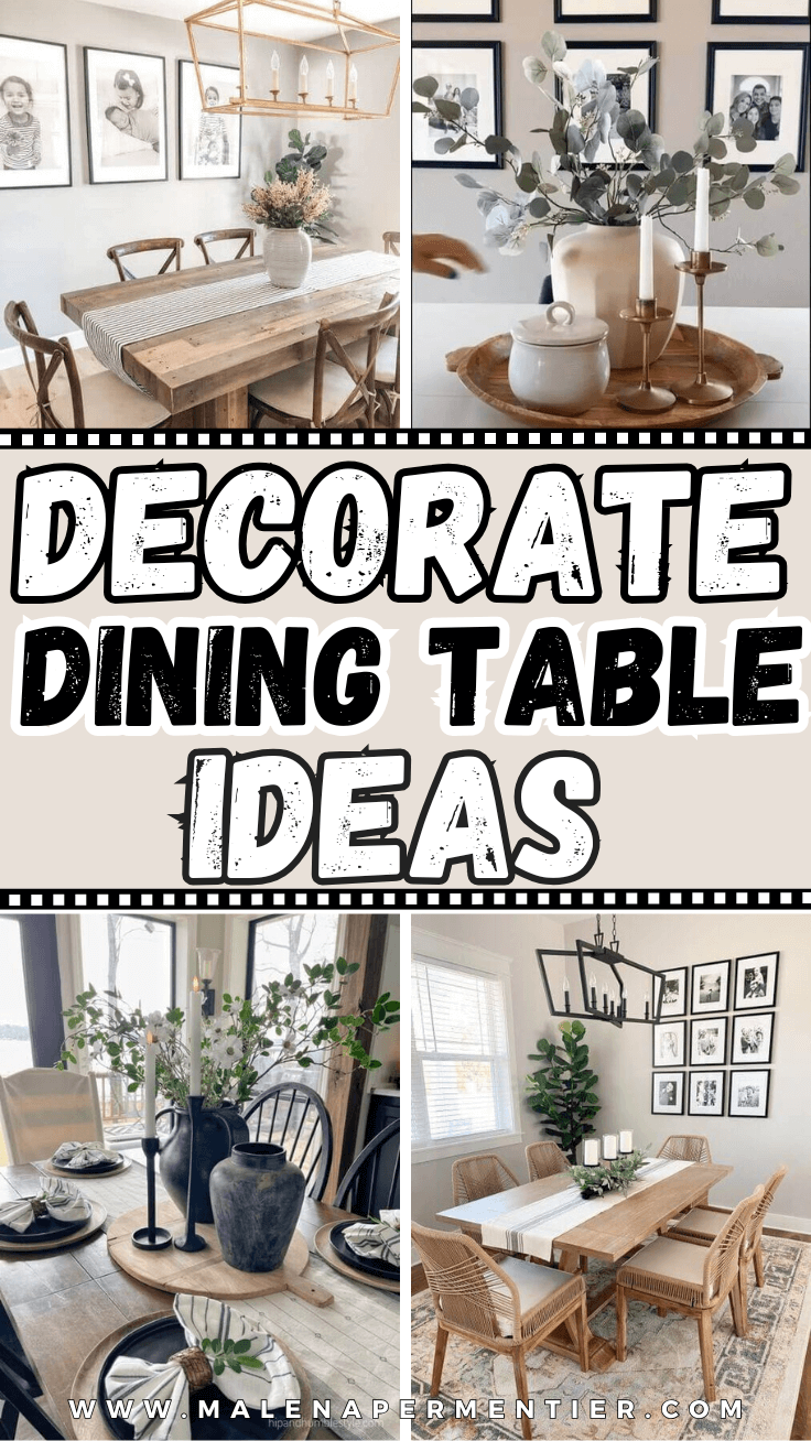 How To Decorate Your Dining Table? (30+ Creative Ideas To Recreate)