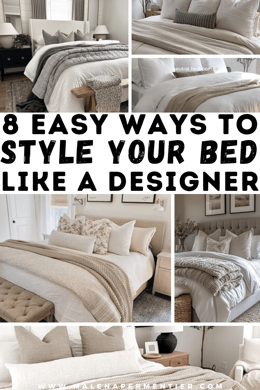 How To Make Your Bed Look Fluffy (8 Genius Ideas)